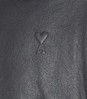 Ami Logo Patch Zip-up Jacket