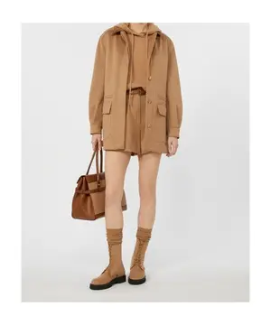 Max Mara Collared Belted Jacket