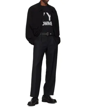 Guidi Square-toed Lace-up Casual Shoes