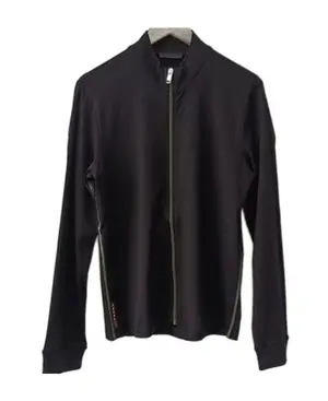 Prada Logo Zip Up Casual Jacket