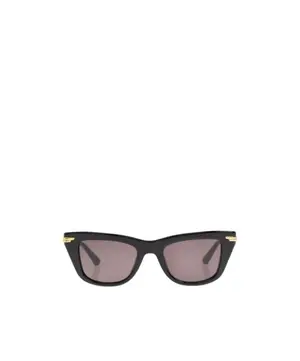 Bottega Veneta Rectangular Frame Sunglasses - Gray