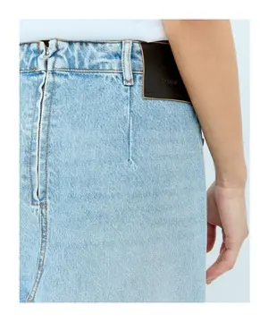 Sportmax Piave Maxi Denim Skirt