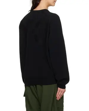 Y3 Embroidered-logo Crew-neck Sweatshirt
