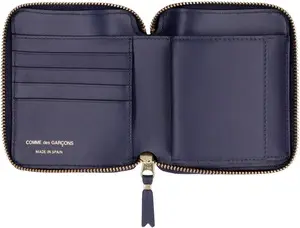 Comme Des Garçons Zipped Cardholder Wallet - Black