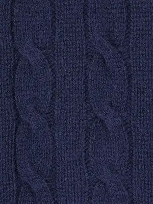 Polo Ralph Lauren Embroidered Cable-knit Jumper