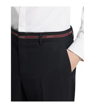 Gucci Straight-leg Tailored Trousers