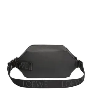 Loewe Convertible Zipped Sling Bag - Black