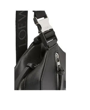 Loewe Convertible Zipped Sling Bag - Black