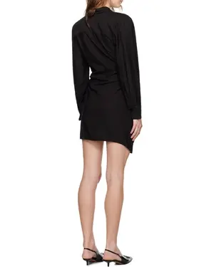 Jacquemus Bahia Sash Mini Dress - Black