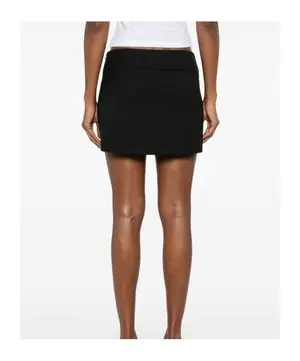 DIESEL® O-dixy" Mini Skirt With Oval D Detail
