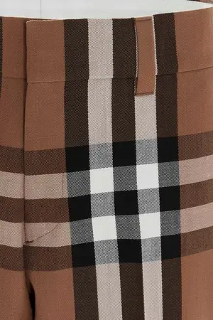 Burberry House Check Tailored Trousers - Multicolor