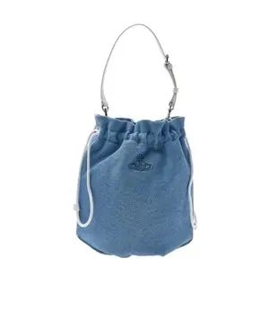 VIVIENNE WESTWOOD Drawstring Handbag - Blue