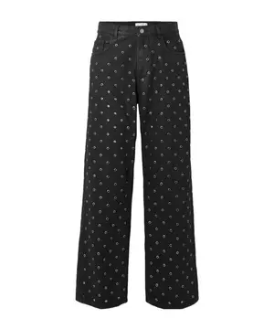 HAIKURE Belt Loop Jeans With Embellishments