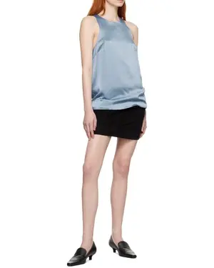 LOULOU STUDIO Sleeveless Vest With Twist Back Straps
