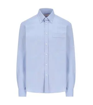 Valentino Garavani Vlogo Signature Button-up Shirt - Blue