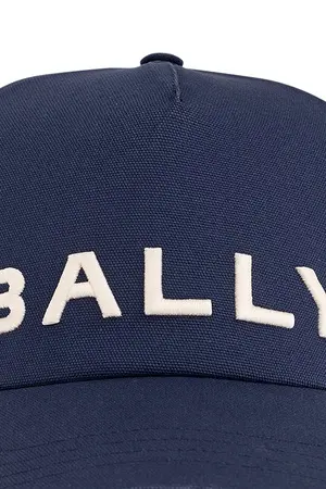 Bally Baseball Cap With Logo Embroidery - Blue