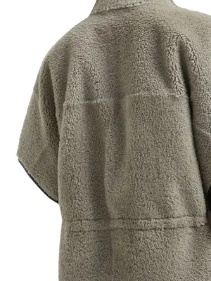 Brunello Cucinelli Monili Chain-detail Shearling Jacket
