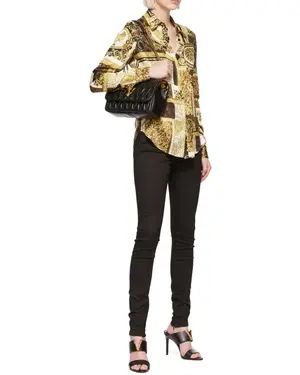 Versace Skinny Fit Jeans - Black