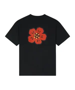 Kenzo Boke Flower' Embroidered T-shirt In Cotton