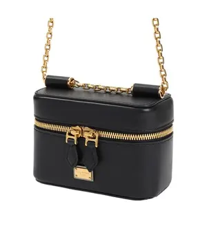Dolce & Gabbana Sicily Cube Zipped Bag - Black