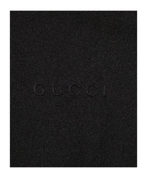 Gucci Technical Jersey Hooded Zip Jacket With Embossed Logo