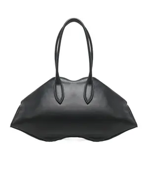Alexander McQueen Manta Shoulder Bag - Black