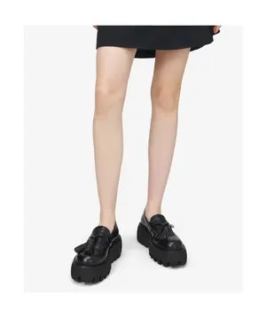 Alexander McQueen Sofa Platform Loafers With Tassel And Skull Charm