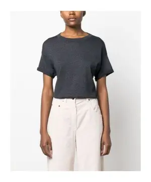 Brunello Cucinelli Lurex Crewneck T-shirt