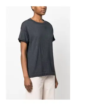 Brunello Cucinelli Lurex Crewneck T-shirt