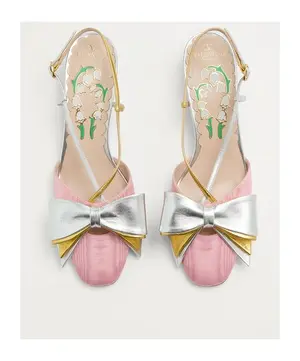 Valentino Garavani Slingback Pumps With Bow Detailing