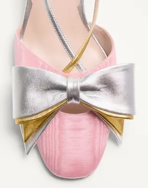 Valentino Garavani Slingback Pumps With Bow Detailing