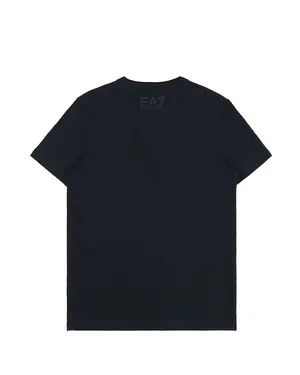 EA7 Logo T-shirt With Round Neck