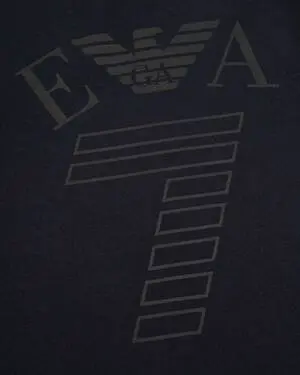 EA7 Logo T-shirt With Round Neck
