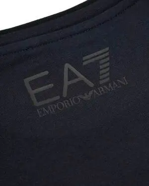 EA7 Logo T-shirt With Round Neck