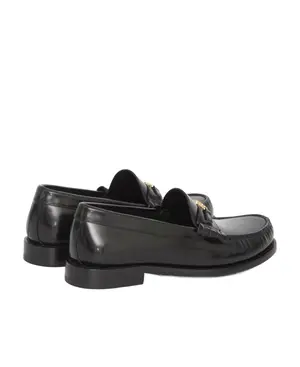Celine Luco Triomphe Loafers In Polished Bullskin