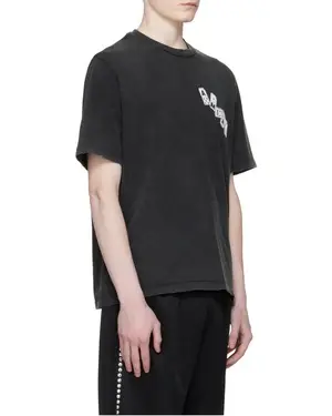 Amiri Logo Printed Crewneck T-shirt