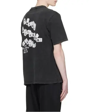 Amiri Logo Printed Crewneck T-shirt