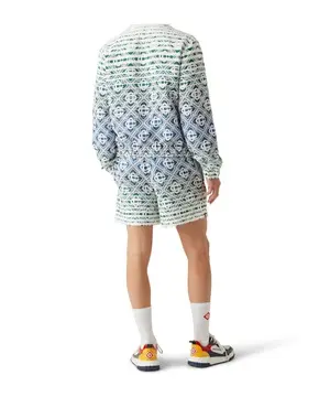 Casablanca Monogram Gradient Elastic Waist Towelling Shorts