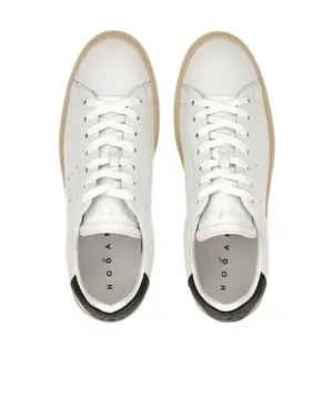 Hogan H 672 Perforated Low-top Sneakers - White