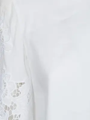 Max Mara Ordine Broderie Anglaise T-shirt - White
