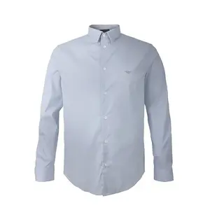 Emporio Armani Long-sleeved Shirt - Gray