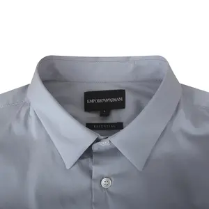 Emporio Armani Long-sleeved Shirt - Gray