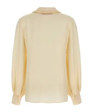 Valentino Garavani Ruffled Bow Detail Shirt