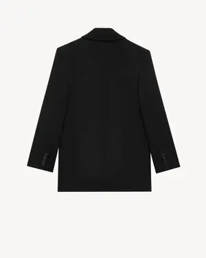 Saint Laurent Double-breasted Peacoat