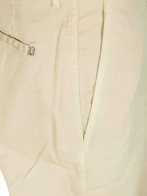 DONDUP Gabardine Straight Leg Pants - Nude