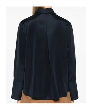 Max Mara Long Sleeve Button-up Shirt - Black