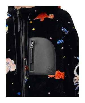 Loewe Printed Fleece Hooded Jacket