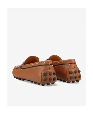 TOD'S Embellished Slip-on Flats