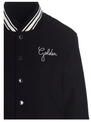 GOLDEN GOOSE Embroidered Baseball Jacket - No