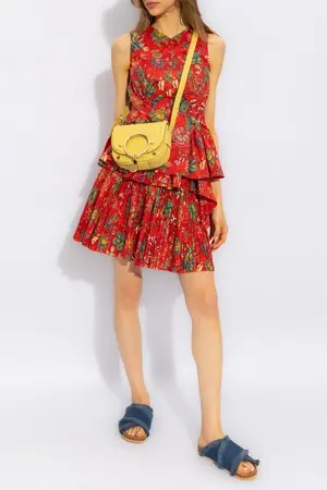 Ulla Johnson Sydney Sleeveless Floral Print Blouse